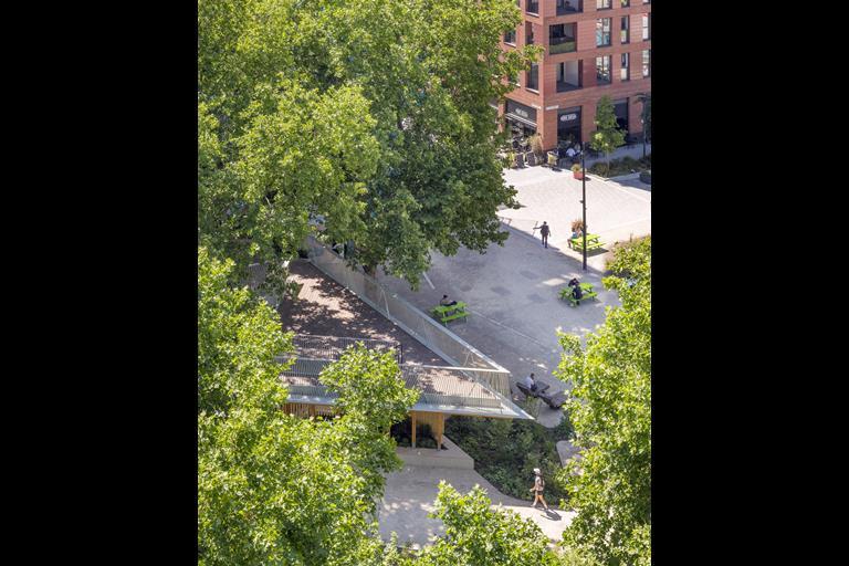 In pictures: Lendlease’s ‘tree house’ pavilion at Elephant Park | News ...